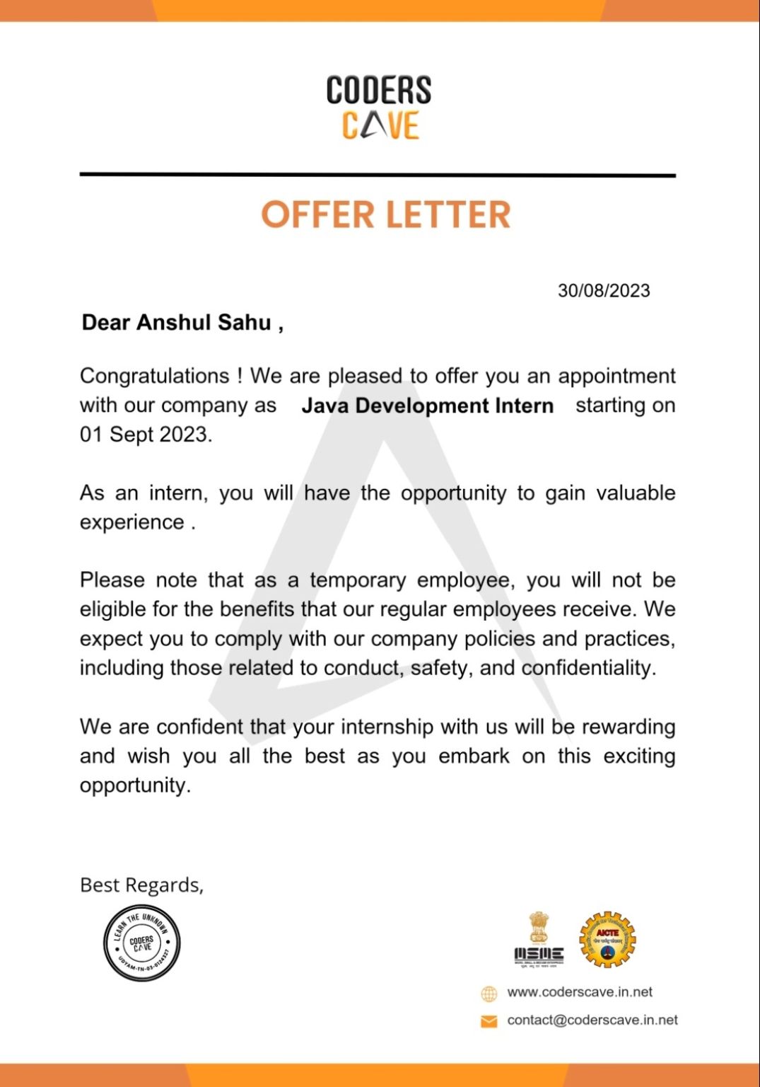 Anshul Sahu on LinkedIn: #coderscave #javadeveloper #programming Anshul Sahu on LinkedIn: #coderscave #javadeveloper #programming