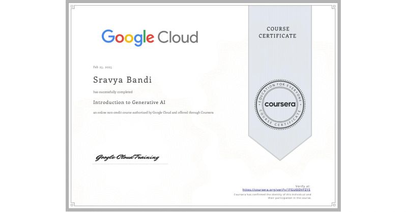 #ai #generativeai #googlecloud #machinelearning #coursera #innovation ... #ai #generativeai #googlecloud #machinelearning #coursera #innovation ...