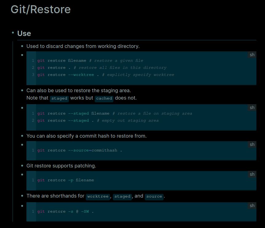 Nándor Majla on LinkedIn: Git Restore is one of the most useful git ... Nándor Majla on LinkedIn: Git Restore is one of the most useful git ...