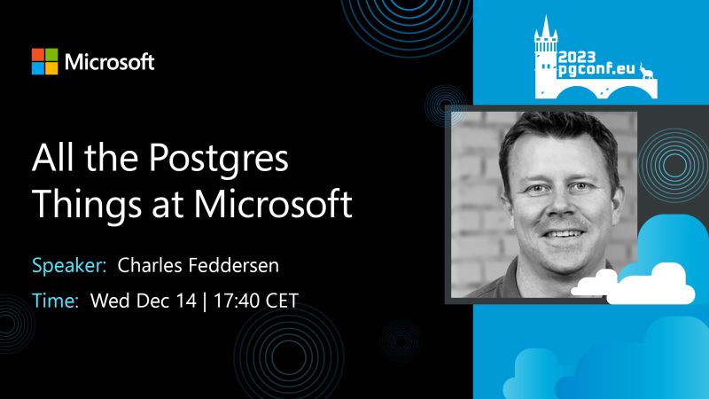 Charles Feddersen on LinkedIn: #postgres #postgresql Charles Feddersen on LinkedIn: #postgres #postgresql