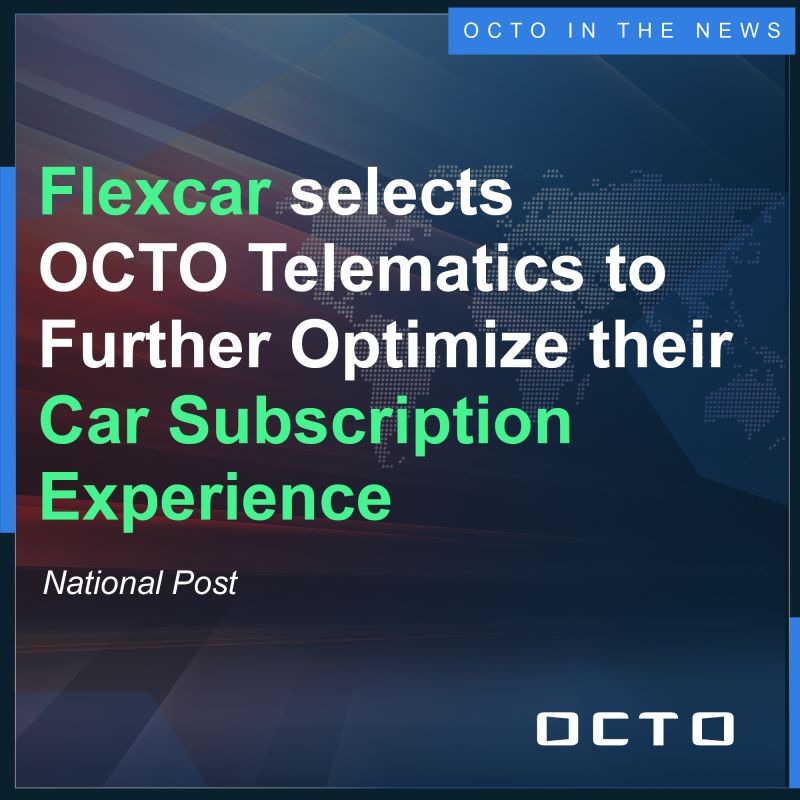 Octo Telematics on LinkedIn: #octo #diagnostics #octointhenews #flexcar Octo Telematics on LinkedIn: #octo #diagnostics #octointhenews #flexcar