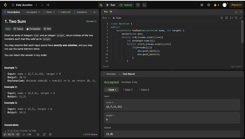 Amit yadav on LinkedIn: #drgvishwanathan #leetcode #codingchallenge ... Amit yadav on LinkedIn: #drgvishwanathan #leetcode #codingchallenge ...