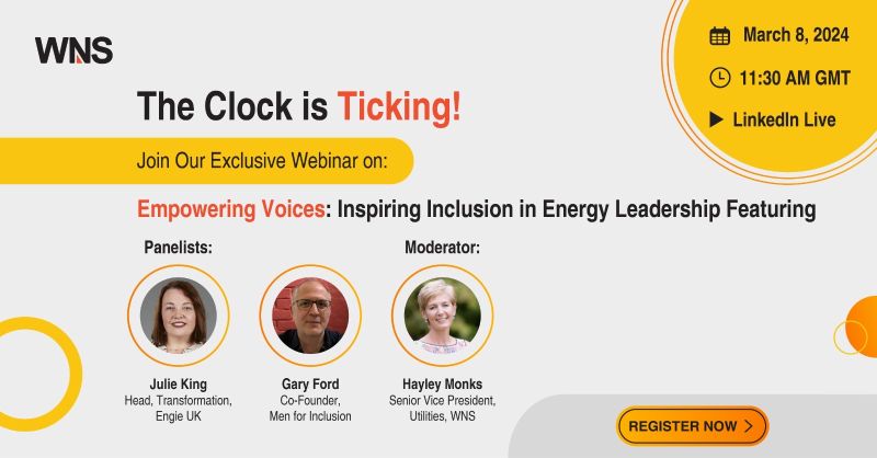 WNS on LinkedIn: #energy #utilities #inclusion #diversity WNS on LinkedIn: #energy #utilities #inclusion #diversity