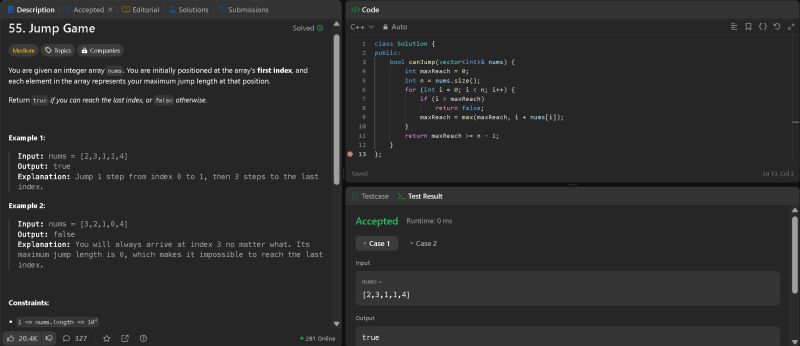 #100daysofcode #100daysofcode #leetcode #cpp #greedy #problemsolving ... #100daysofcode #100daysofcode #leetcode #cpp #greedy #problemsolving ...