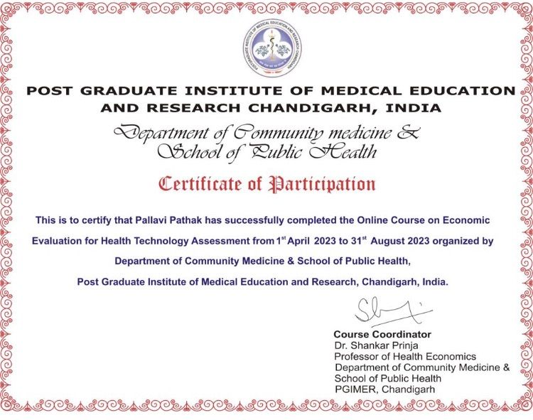 Dr Pallavi Pathak on LinkedIn: I am pleased to share that I have ... Dr Pallavi Pathak on LinkedIn: I am pleased to share that I have ...
