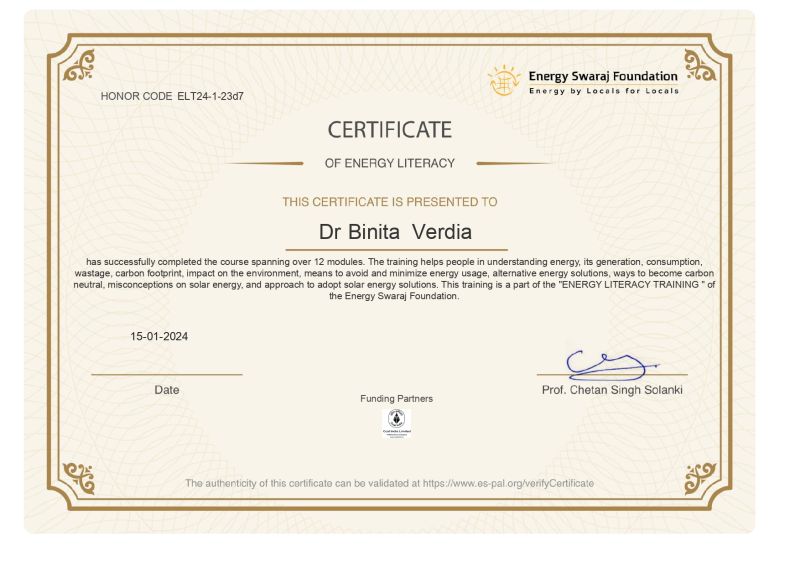 Dr Binita Verdia on LinkedIn: Many Thanks to Prof. Chetan Singh Solanki ... Dr Binita Verdia on LinkedIn: Many Thanks to Prof. Chetan Singh Solanki ...