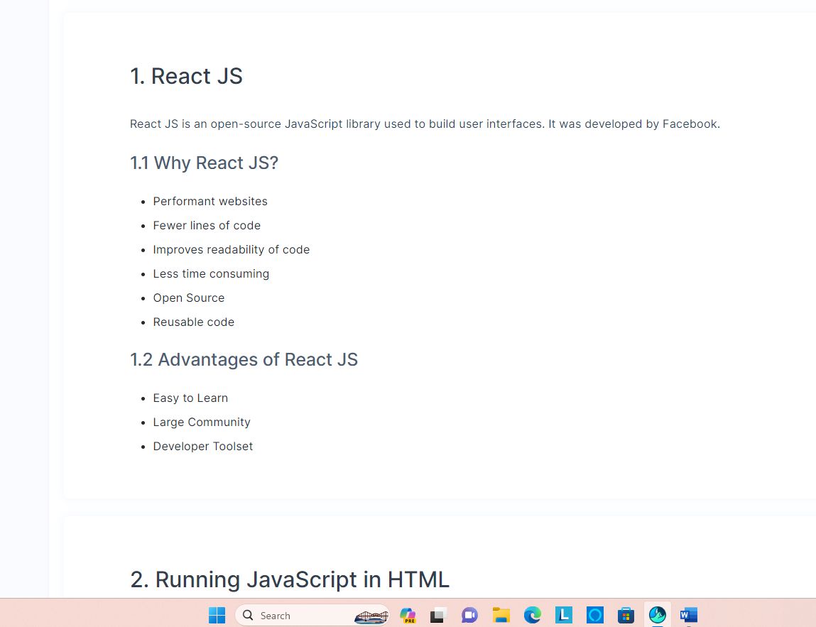 Jayashri Bhosale on LinkedIn: #reactjs #reactjs #javascript #coding # ... Jayashri Bhosale on LinkedIn: #reactjs #reactjs #javascript #coding # ...