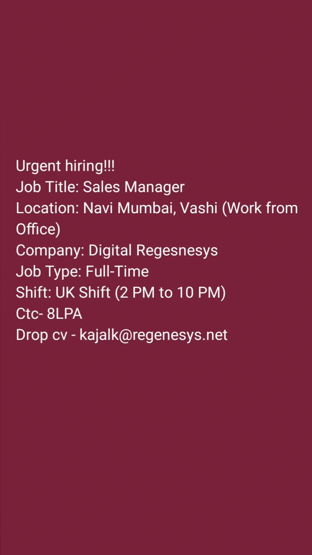 Kajal Kumari posted on LinkedIn Kajal Kumari posted on LinkedIn