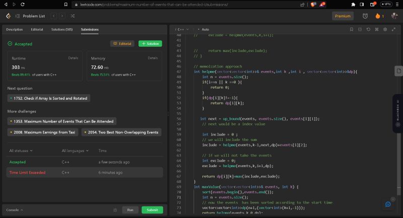 Sabir Akhtar on LinkedIn: #leetcode #drgvishwanathan #codingchallenge # ... Sabir Akhtar on LinkedIn: #leetcode #drgvishwanathan #codingchallenge # ...