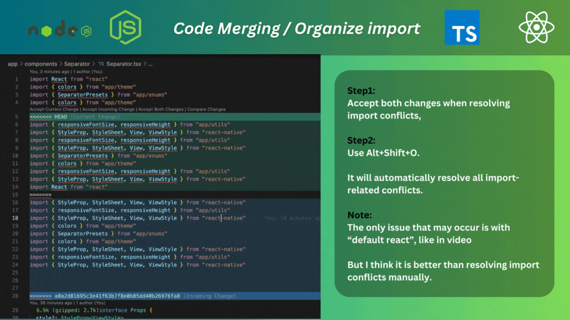 Muhammad Shahzeb on LinkedIn: #react #reactnative #tip #git #organize # ... Muhammad Shahzeb on LinkedIn: #react #reactnative #tip #git #organize # ...
