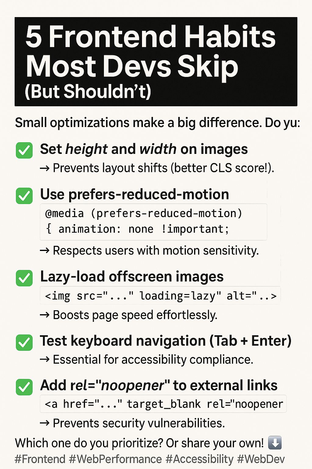 #frontend #webperformance #accessibility #webdev | Owais Ahmad #frontend #webperformance #accessibility #webdev | Owais Ahmad