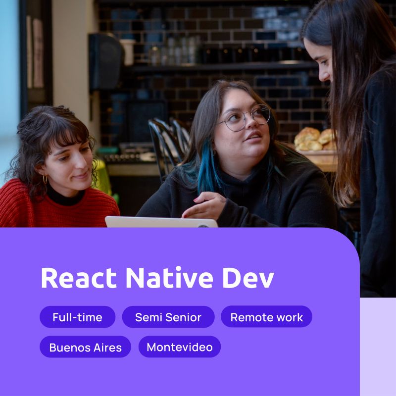#developers #reactnative #hiring | Juan Pablo Rodríguez Sotto #developers #reactnative #hiring | Juan Pablo Rodríguez Sotto