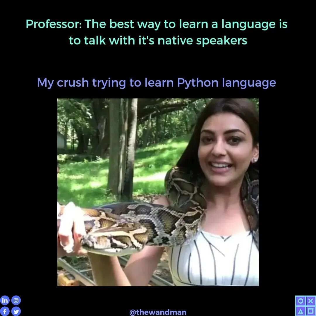Xnetics on LinkedIn: #python #pythonprogramming #codingmemes #techmemes ... Xnetics on LinkedIn: #python #pythonprogramming #codingmemes #techmemes ...
