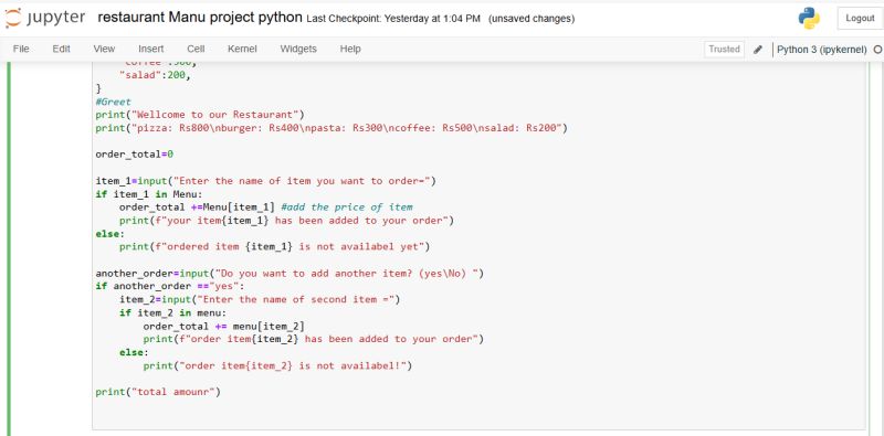 RUH UL HASNAIN on LinkedIn: #python #pythondeveloper #basicpython RUH UL HASNAIN on LinkedIn: #python #pythondeveloper #basicpython
