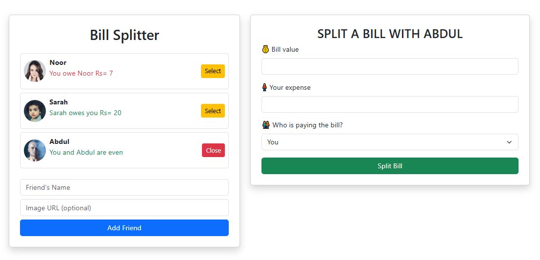 #react #bootstrap5 #billsplitter #webdevelopment | Abdul Ghaffar #react #bootstrap5 #billsplitter #webdevelopment | Abdul Ghaffar