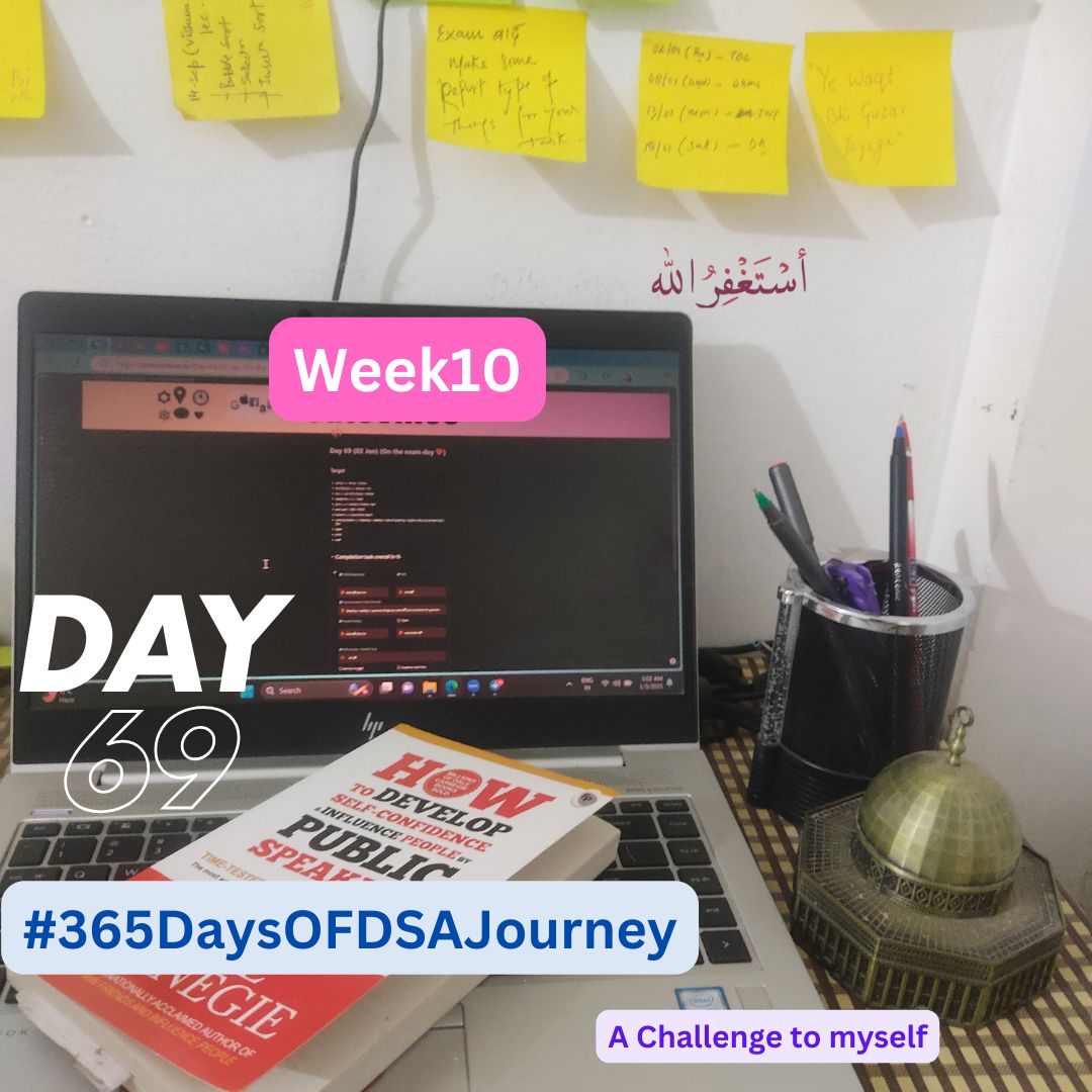 Rayees Ali on LinkedIn: #examtime #365daysofdsajourney #potd ... Rayees Ali on LinkedIn: #examtime #365daysofdsajourney #potd ...