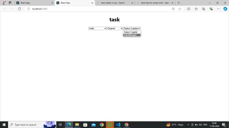 Designing dropdowns in React with Learn Depth | mohith pogiri posted on ... Designing dropdowns in React with Learn Depth | mohith pogiri posted on ...
