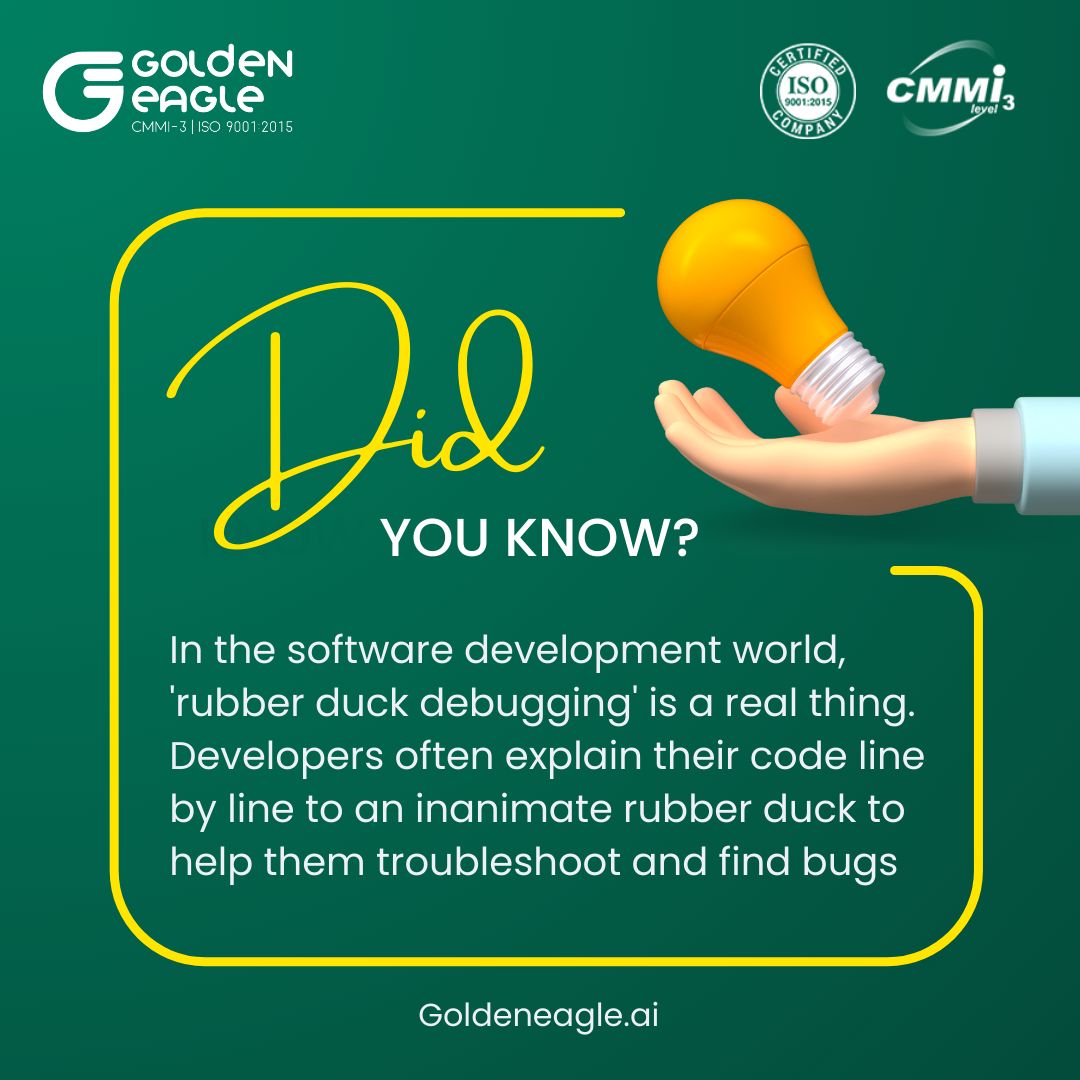 Golden Eagle IT Technologies on LinkedIn: #duckdebugging #codeexplained ... Golden Eagle IT Technologies on LinkedIn: #duckdebugging #codeexplained ...