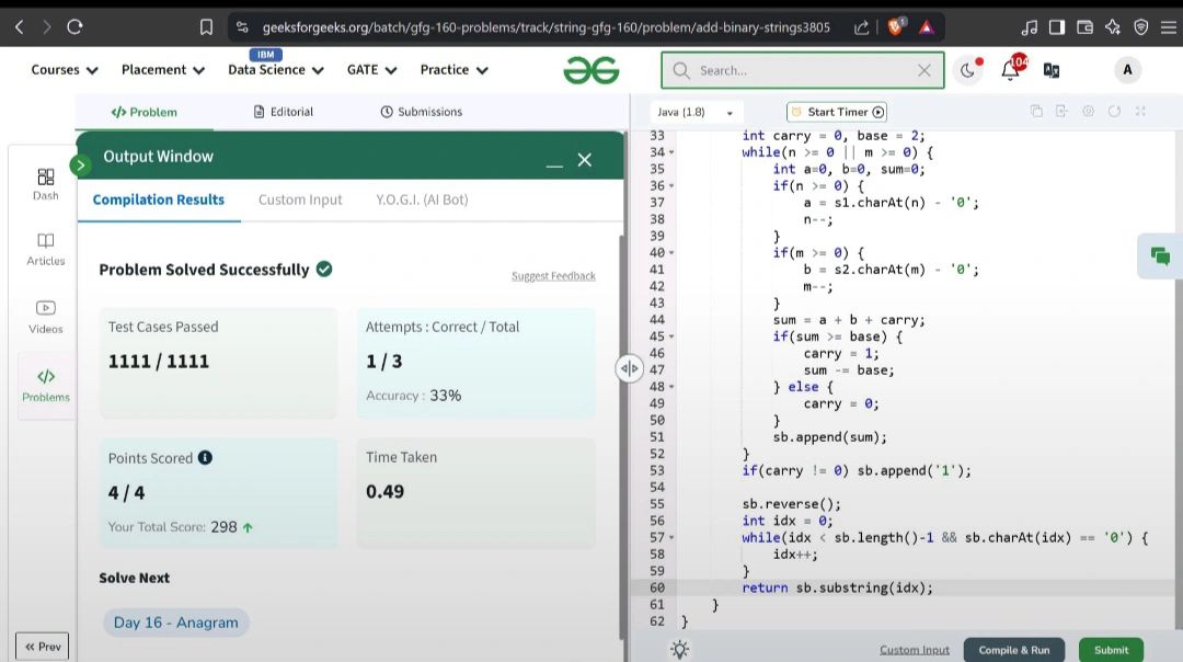#gfg160 #gfg #coding #problemsolving #java #geeksforgeeks # ... #gfg160 #gfg #coding #problemsolving #java #geeksforgeeks # ...