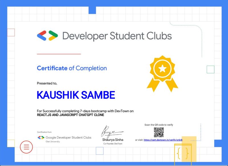 Kaushik Sambe on LinkedIn: #reactjs #javascript #projectshowcase # ... Kaushik Sambe on LinkedIn: #reactjs #javascript #projectshowcase # ...