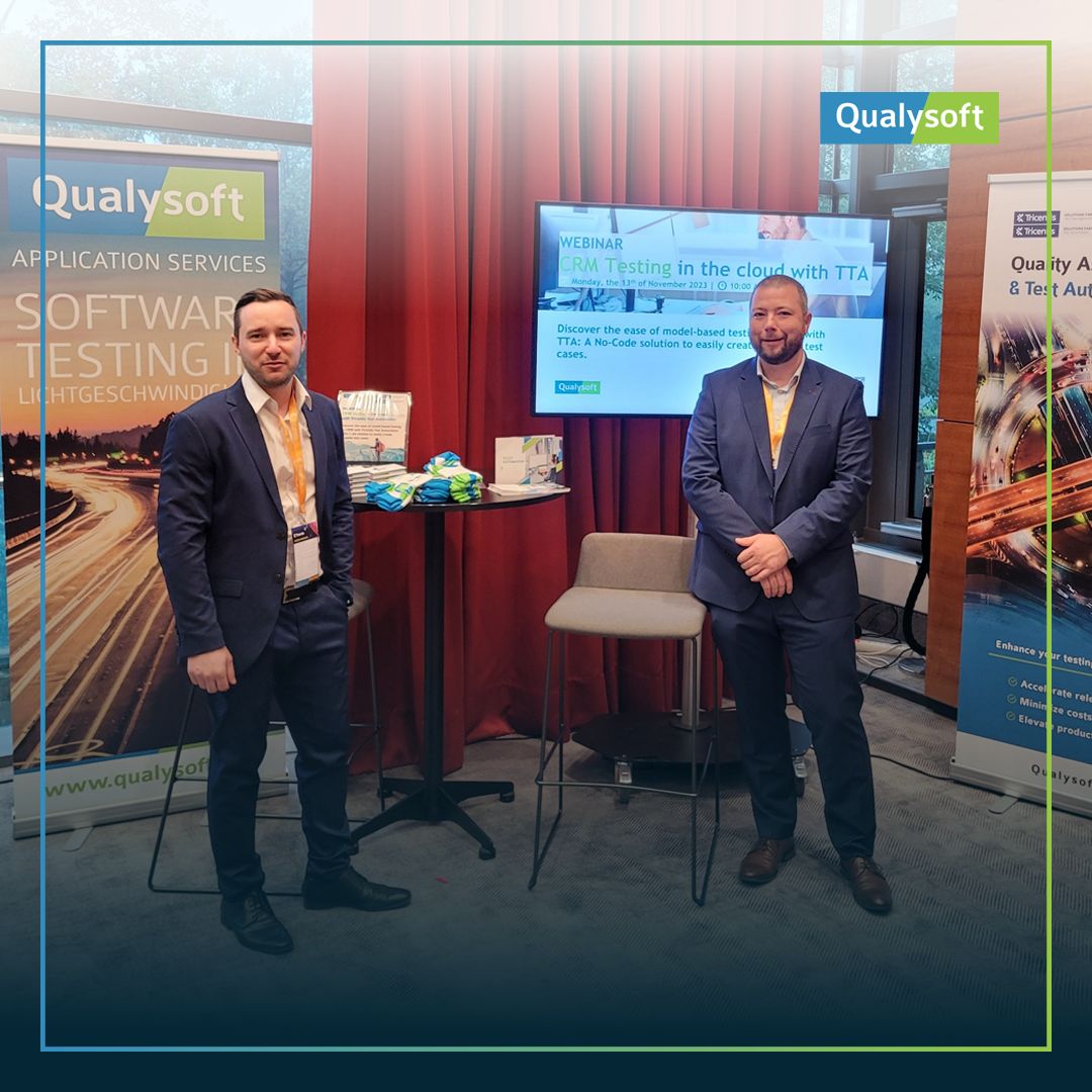 Qualysoft on LinkedIn: Qualysoft At Tricentis Frankfurt Roadshow 2023 Qualysoft on LinkedIn: Qualysoft At Tricentis Frankfurt Roadshow 2023