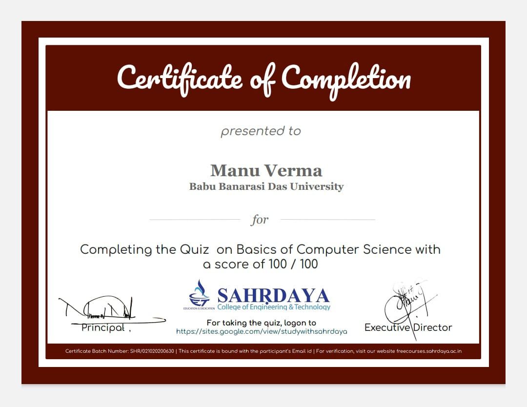 Manu Verma on LinkedIn: #cplusplus #programmingquiz #techjourney Manu Verma on LinkedIn: #cplusplus #programmingquiz #techjourney