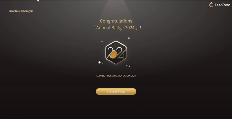 Nikunj Sonigara on LinkedIn: #leetcode #dsa #300days #annualbadge # ... Nikunj Sonigara on LinkedIn: #leetcode #dsa #300days #annualbadge # ...