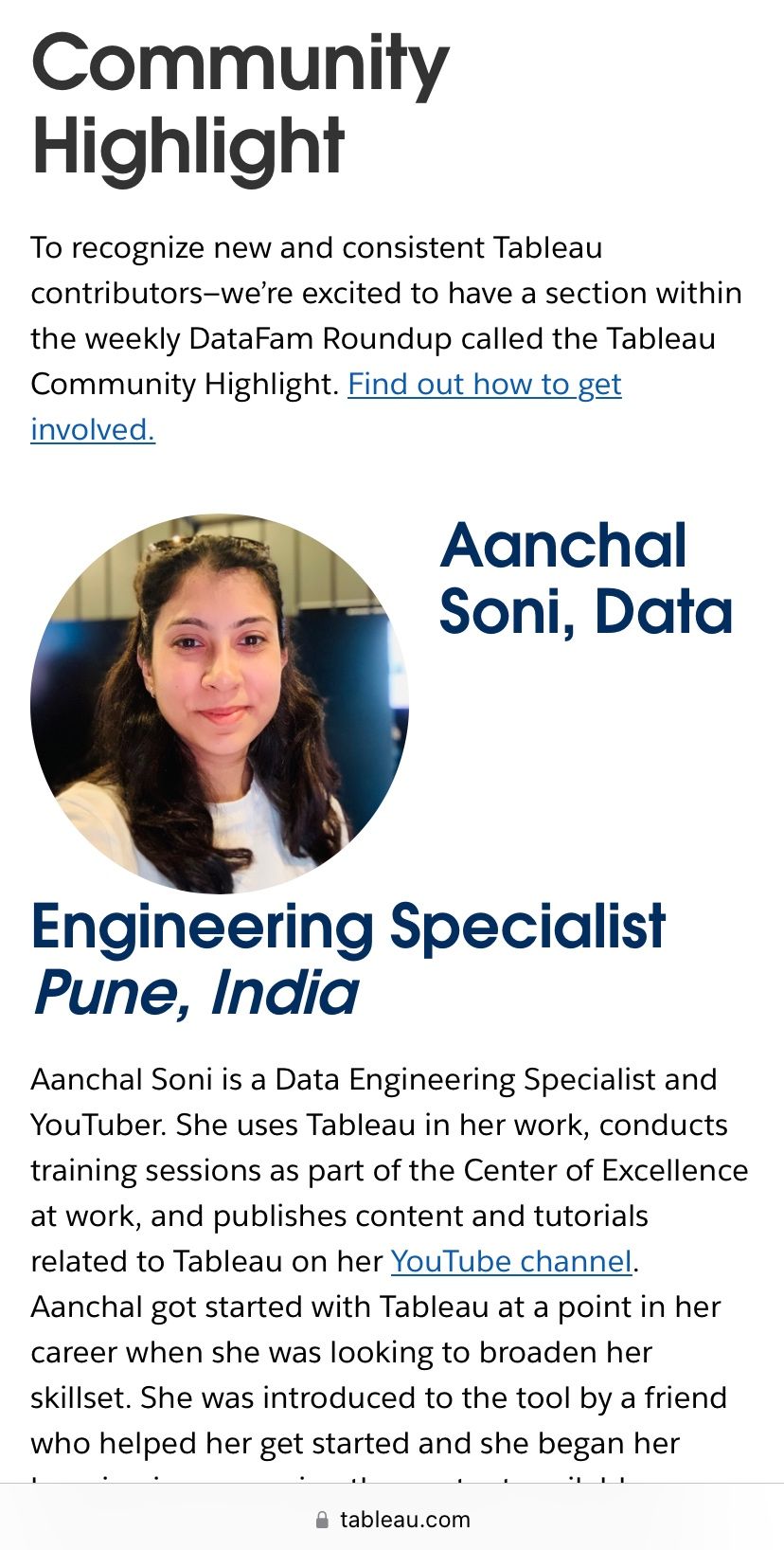 Aanchal Soni on LinkedIn: #datafam | 16 comments Aanchal Soni on LinkedIn: #datafam | 16 comments