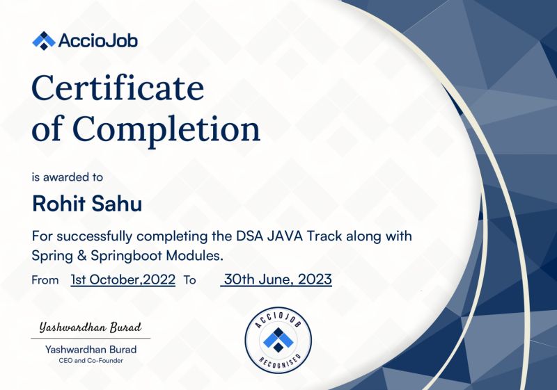 Rohit Sahu on LinkedIn: #java #opportunity #development # ... Rohit Sahu on LinkedIn: #java #opportunity #development # ...