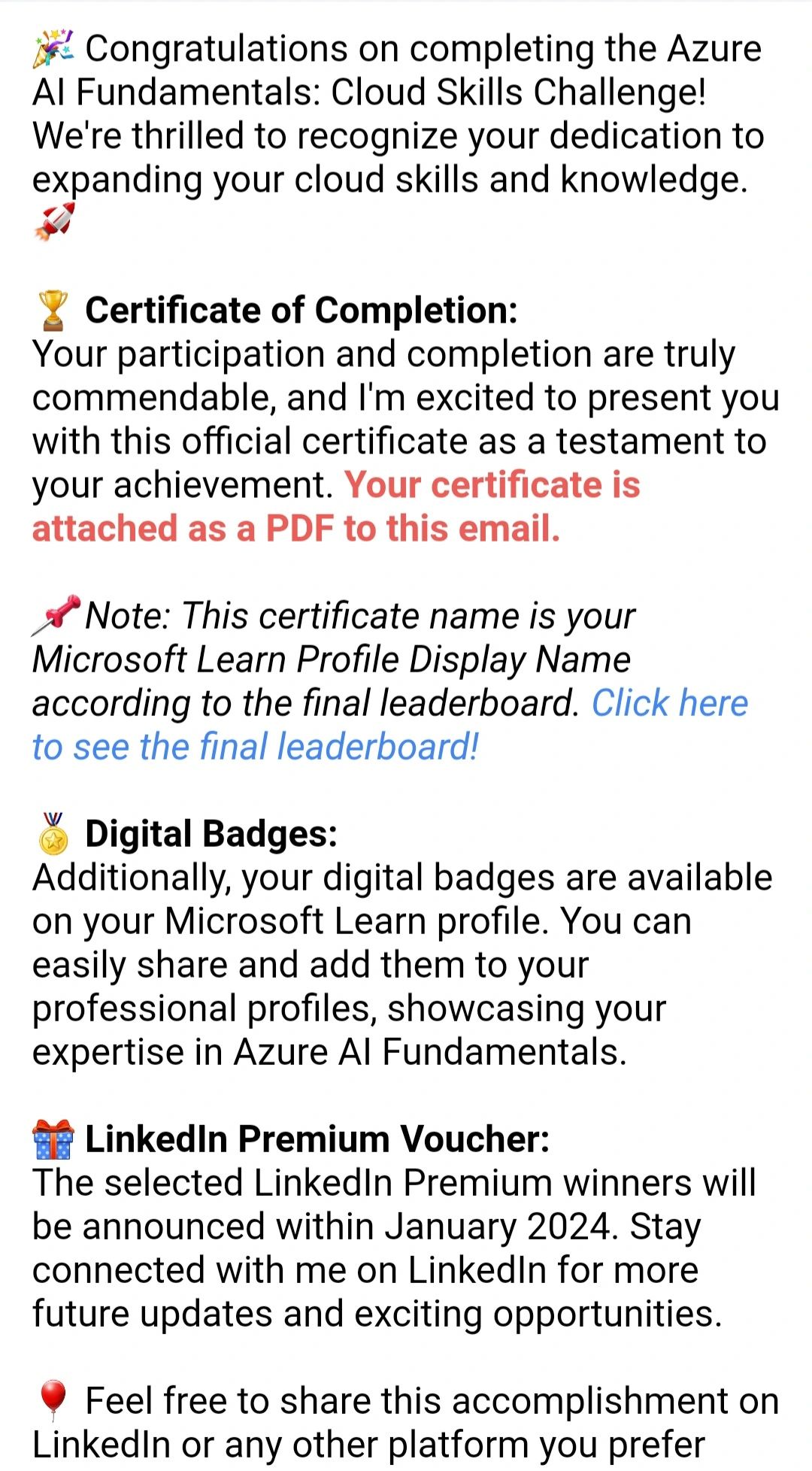 Sarthak Chaubey on LinkedIn: #azure #microsoft #cloudskillschallenge # ... Sarthak Chaubey on LinkedIn: #azure #microsoft #cloudskillschallenge # ...
