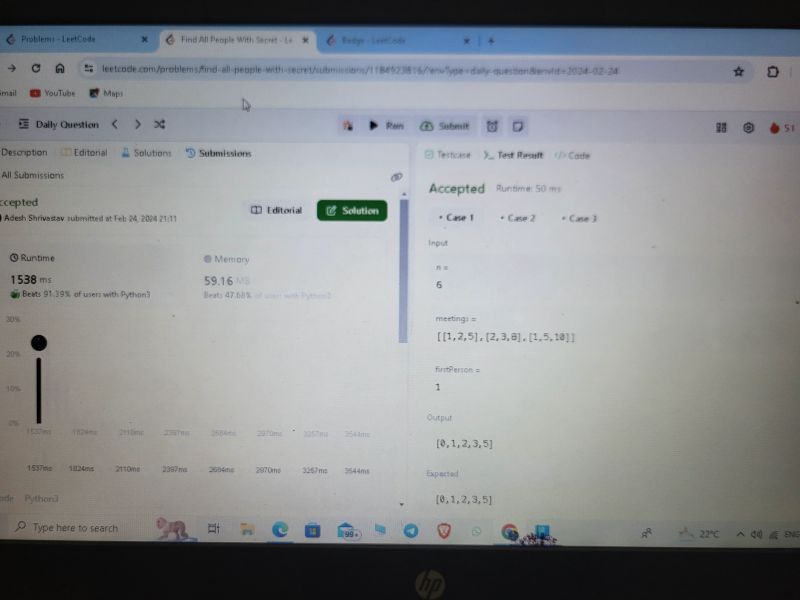 Day 51 of 75 days Leetcode challenge | Adesh Shrivastav posted on the ... Day 51 of 75 days Leetcode challenge | Adesh Shrivastav posted on the ...