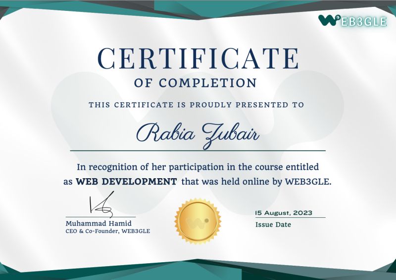 Rabia Zubair on LinkedIn: #html #css #javascript #bootstrap #php #git # ... Rabia Zubair on LinkedIn: #html #css #javascript #bootstrap #php #git # ...