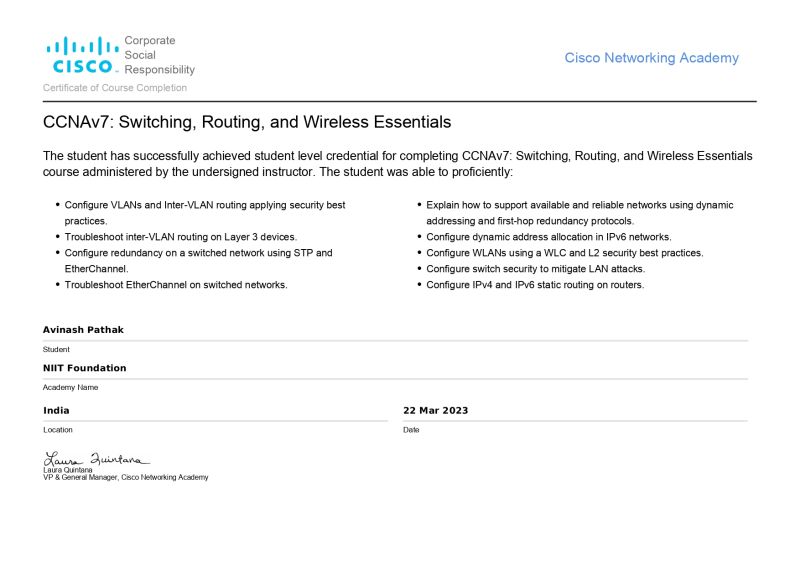 #connections #networking #cisco #ccnacertification | Avinash Pathak #connections #networking #cisco #ccnacertification | Avinash Pathak