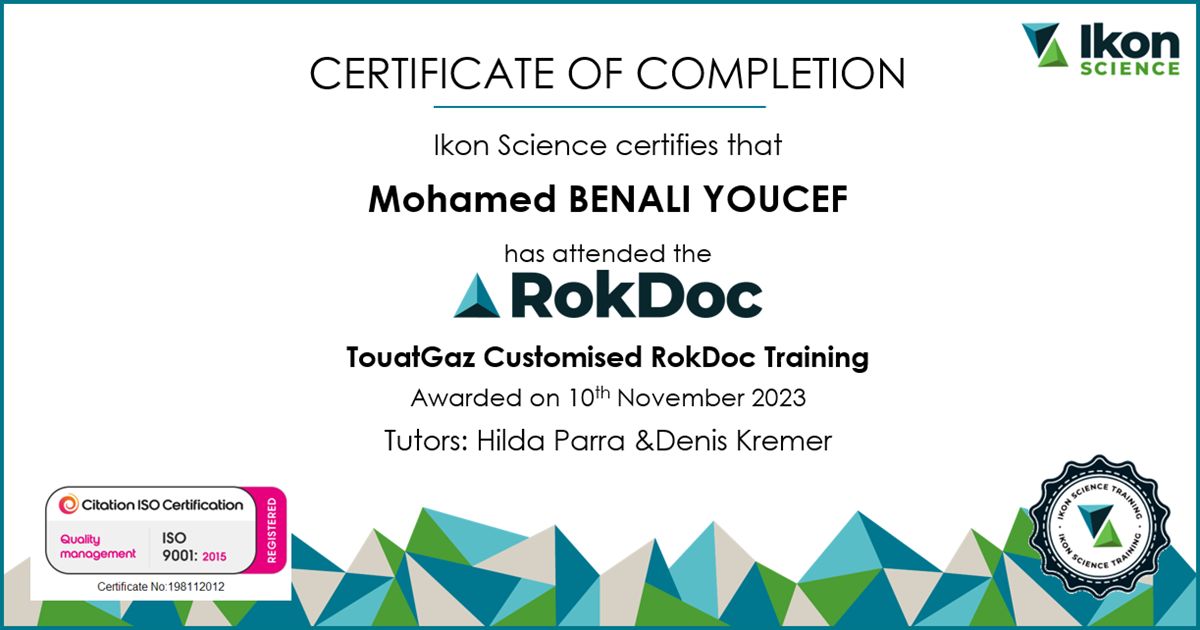 Mohammed BENALI YOUCEF on LinkedIn: #rokdoc #rock_physics #seismic_data ... Mohammed BENALI YOUCEF on LinkedIn: #rokdoc #rock_physics #seismic_data ...