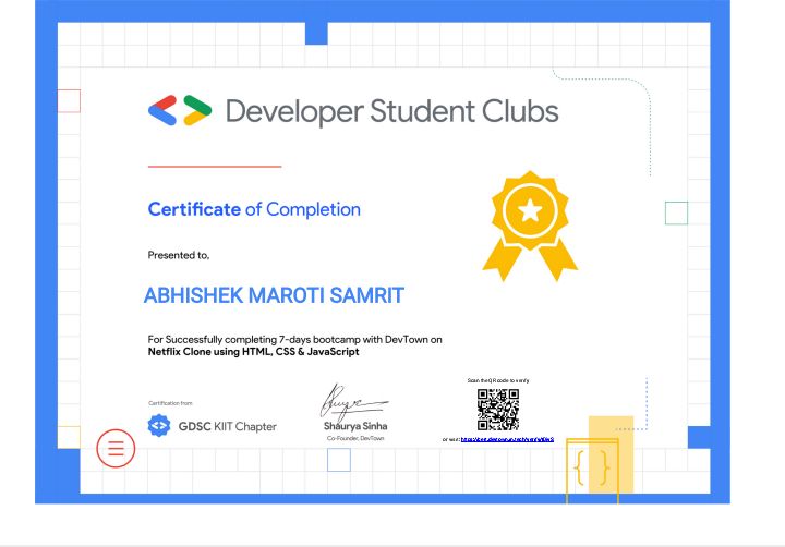 Abhishek Samrit on LinkedIn: #amazon #devtown #devtownbootcamp #google Abhishek Samrit on LinkedIn: #amazon #devtown #devtownbootcamp #google