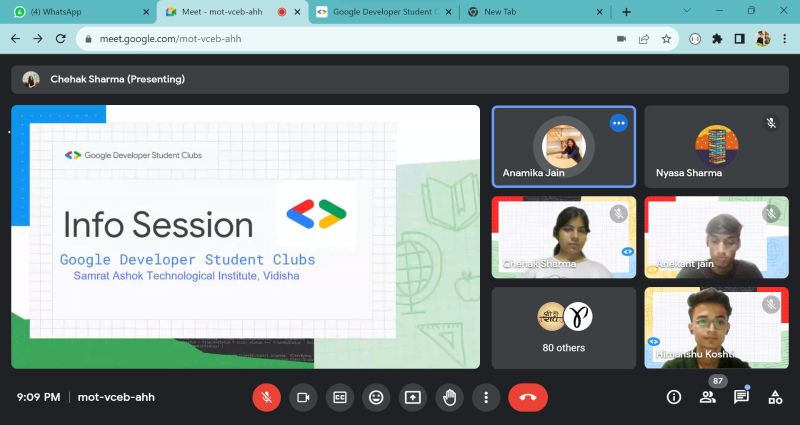 Vaishnavee Prajapati on LinkedIn: #gdsc #learning Vaishnavee Prajapati on LinkedIn: #gdsc #learning