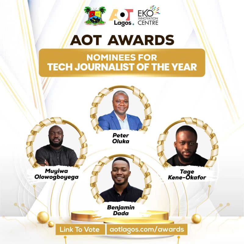 Eko Innovation Centre NG on LinkedIn: #aotawards #aot5 #votenow #aot2023 Eko Innovation Centre NG on LinkedIn: #aotawards #aot5 #votenow #aot2023