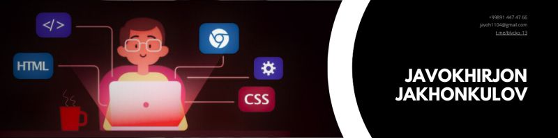 Javokhirjon Jakhonkulov on LinkedIn: #opentowork #reactdeveloper # ... Javokhirjon Jakhonkulov on LinkedIn: #opentowork #reactdeveloper # ...