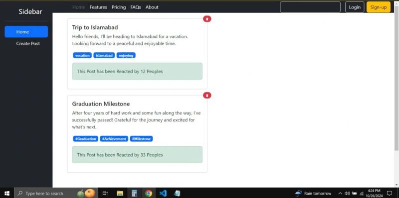 Ali Zaib on LinkedIn: CREATED PROJECT USING REACTJS Ali Zaib on LinkedIn: CREATED PROJECT USING REACTJS