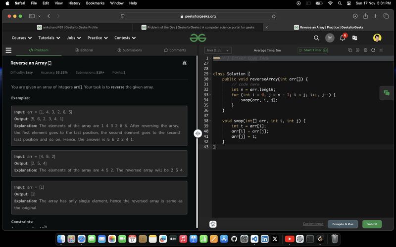 Anik Chand on LinkedIn: #100daysofdsa #codingjourney #dsa # ... Anik Chand on LinkedIn: #100daysofdsa #codingjourney #dsa # ...