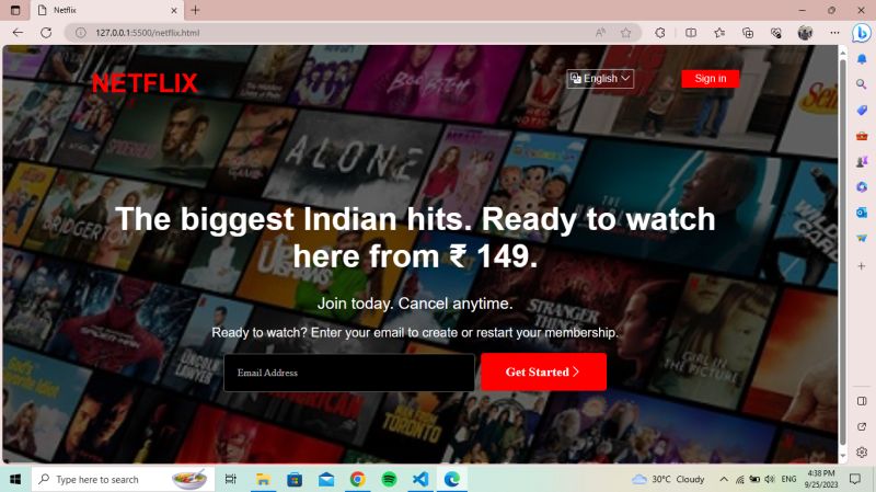 Naveen Pandey on LinkedIn: NETFLIX CLONE | USING HTML CSS JAVASCRIPT Naveen Pandey on LinkedIn: NETFLIX CLONE | USING HTML CSS JAVASCRIPT