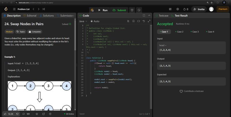 CHANDAN SWAIN on LinkedIn: #problemsolving #leetcode #codingjourney # ... CHANDAN SWAIN on LinkedIn: #problemsolving #leetcode #codingjourney # ...