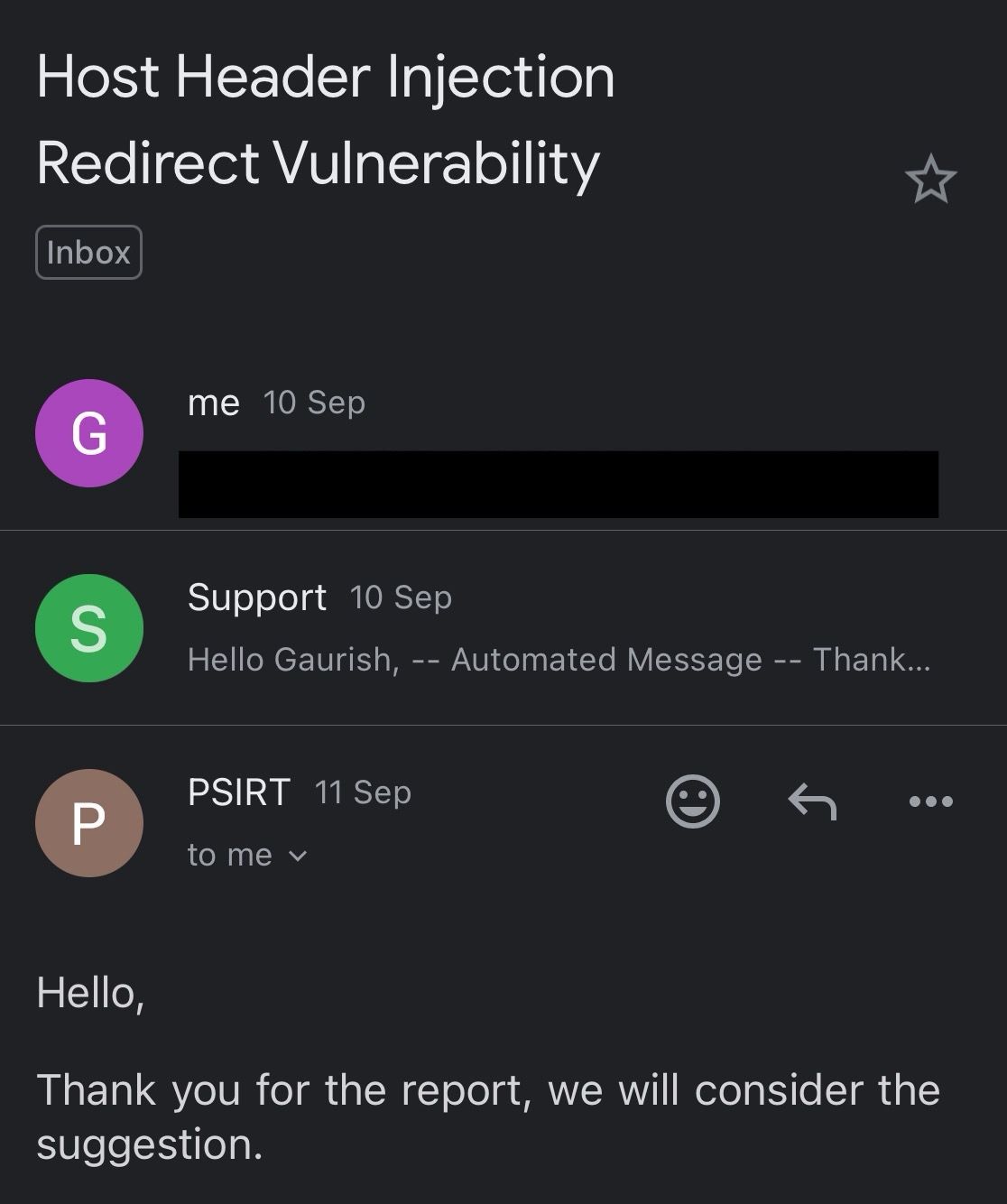 Gaurish Bahurupi on LinkedIn: Found a Host Header Injection ... Gaurish Bahurupi on LinkedIn: Found a Host Header Injection ...