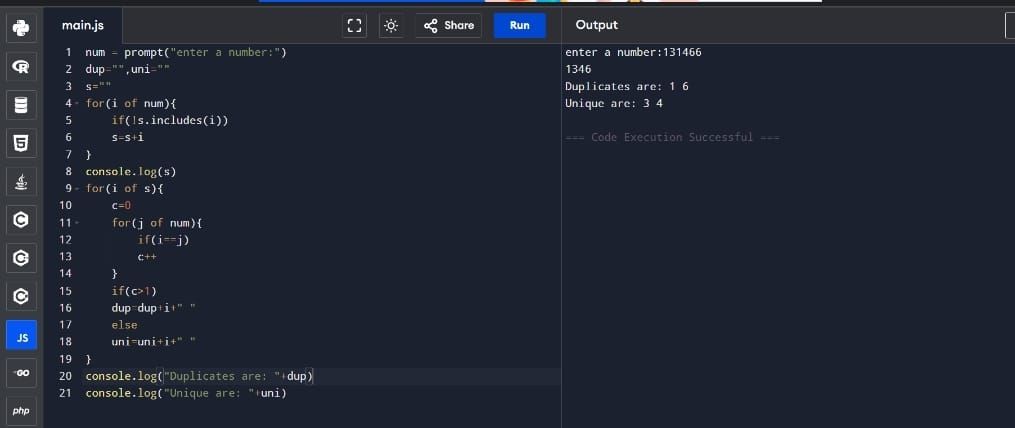 #day6 #javascript #coding #problemsolving #programming #10000coders ... #day6 #javascript #coding #problemsolving #programming #10000coders ...