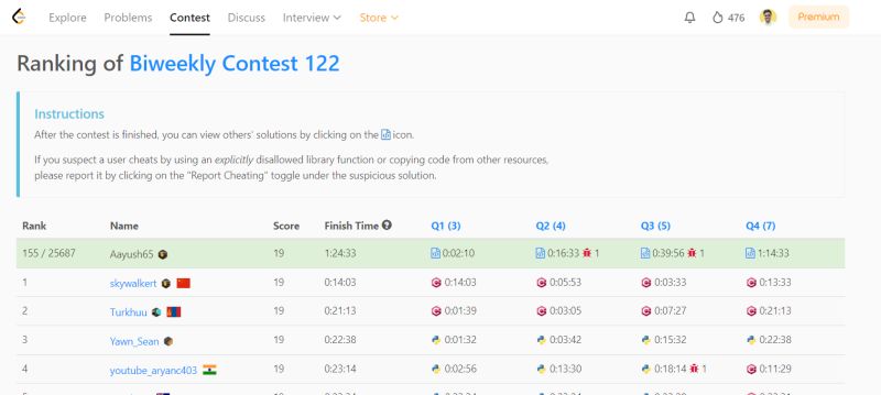 Aayush Gupta on LinkedIn: #consistency #leetcode #leetcodecontests #dsa ... Aayush Gupta on LinkedIn: #consistency #leetcode #leetcodecontests #dsa ...