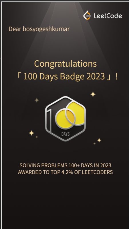 Yogesh Kumar on LinkedIn: #leetcode #dailycoding #leetcode2023 Yogesh Kumar on LinkedIn: #leetcode #dailycoding #leetcode2023