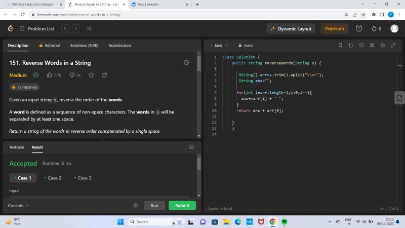 Priyansh Rajput on LinkedIn: #leetcode #dsawithedslash #leetcode #day47 ... Priyansh Rajput on LinkedIn: #leetcode #dsawithedslash #leetcode #day47 ...