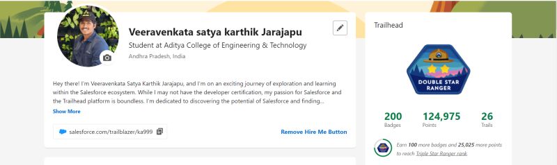 Karthik Jarajapu on LinkedIn: #salesforce #trailhead #doublestarranger ... Karthik Jarajapu on LinkedIn: #salesforce #trailhead #doublestarranger ...