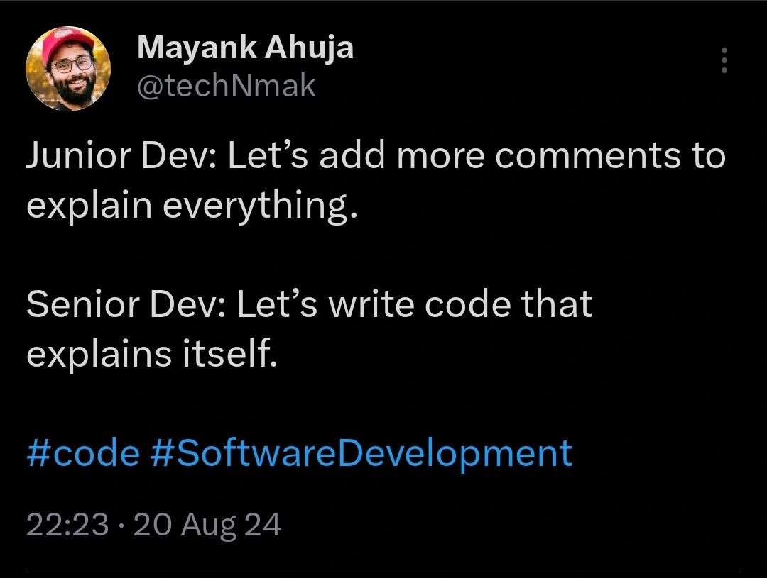 Mayank Ahuja on LinkedIn: #coding #programming #softwaredevelopment # ... Mayank Ahuja on LinkedIn: #coding #programming #softwaredevelopment # ...