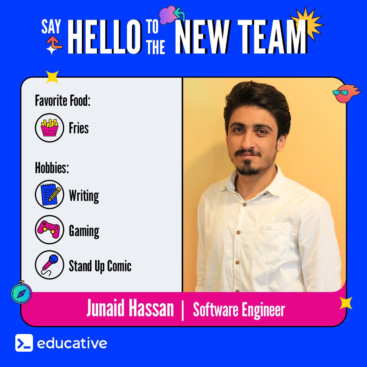 Life at Educative on LinkedIn: #educative #lifeateducative #newemployee ... Life at Educative on LinkedIn: #educative #lifeateducative #newemployee ...